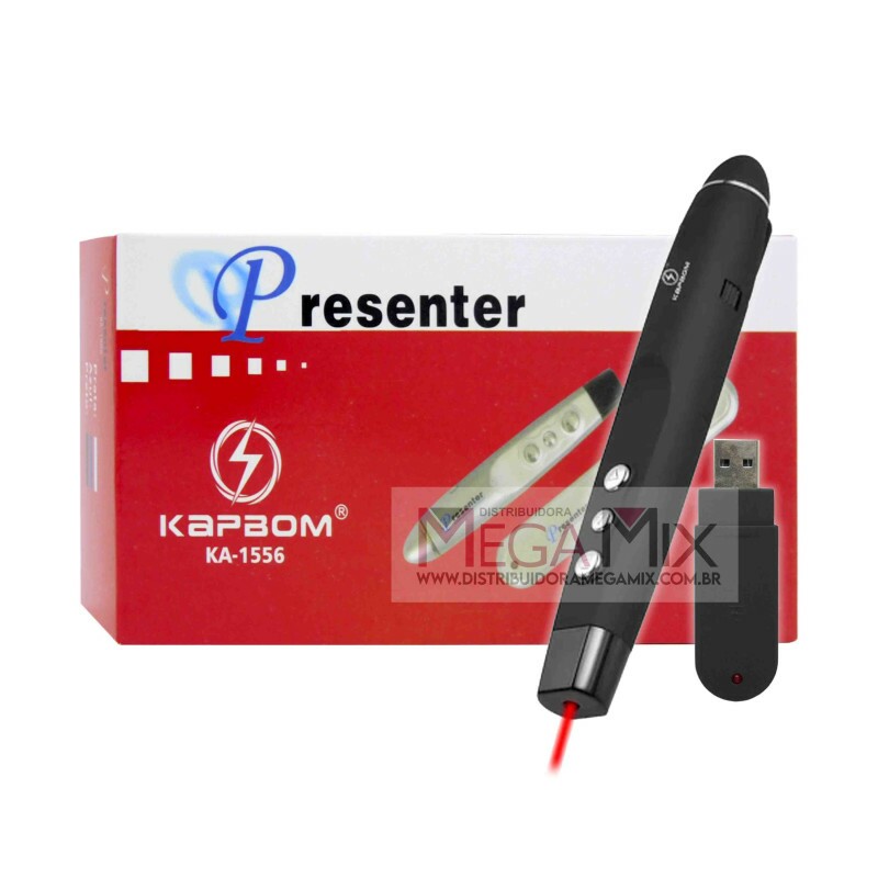 Apresentador com Laser Point KA-1556 | Mega Mix