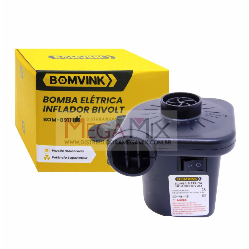 Bomba Pneumática para Casa BOM-8911 | Mega Mix