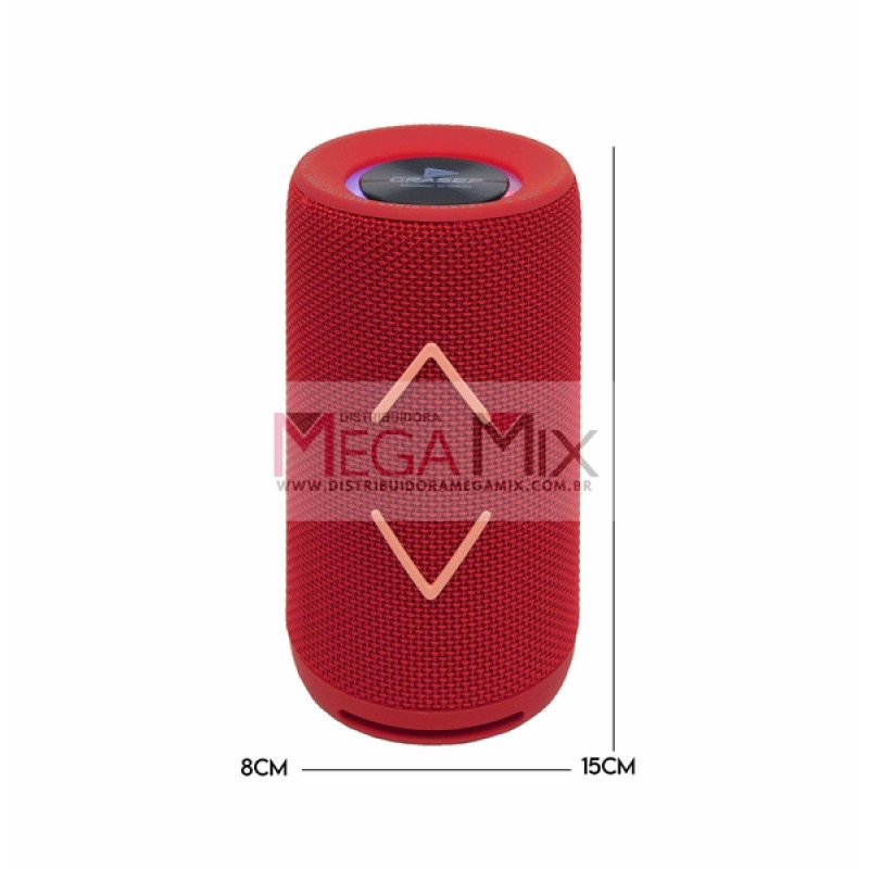 Caixa de Som Bluetooth 12W D-G450 - Grasep | Mega Mix