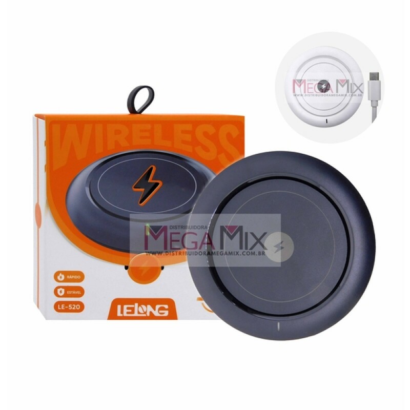 Carregador por Indução Magnética LE-520 | Mega Mix