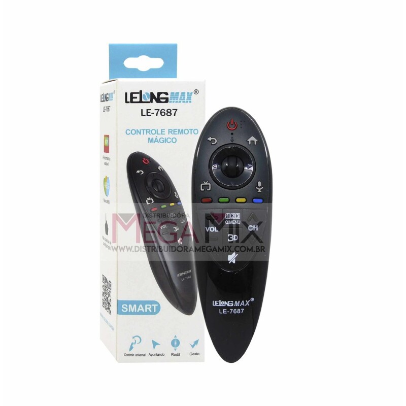 Controle Remoto para TV LE-7687 - Lelong | Mega Mix