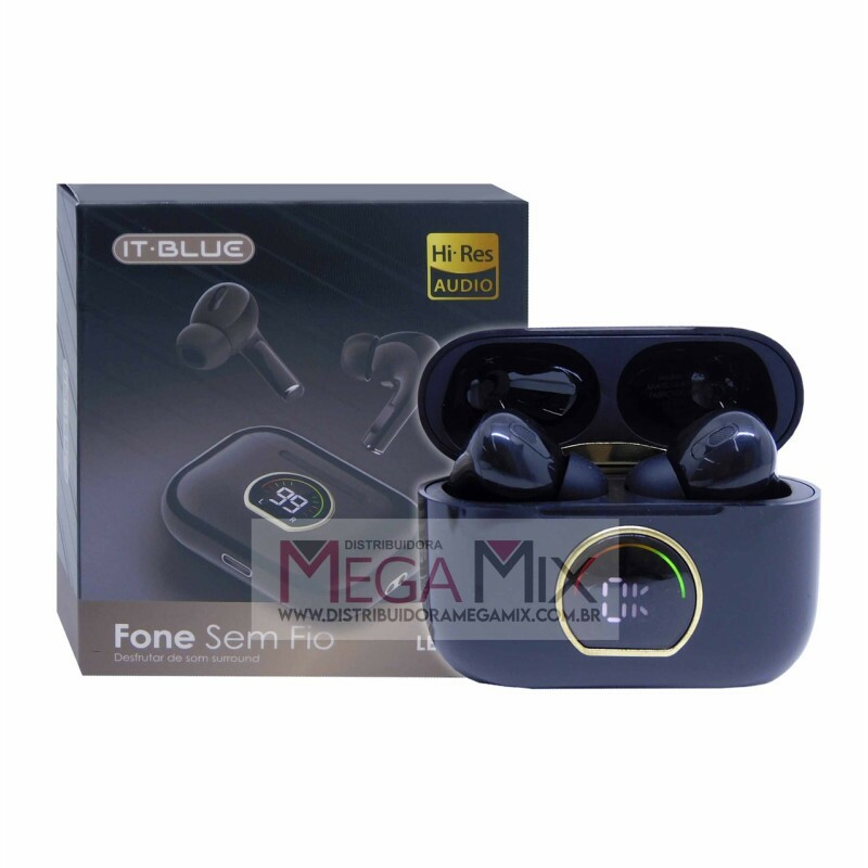 Fone de Ouvido Bluetooth LE-2450 - It-Blue | Mega Mix