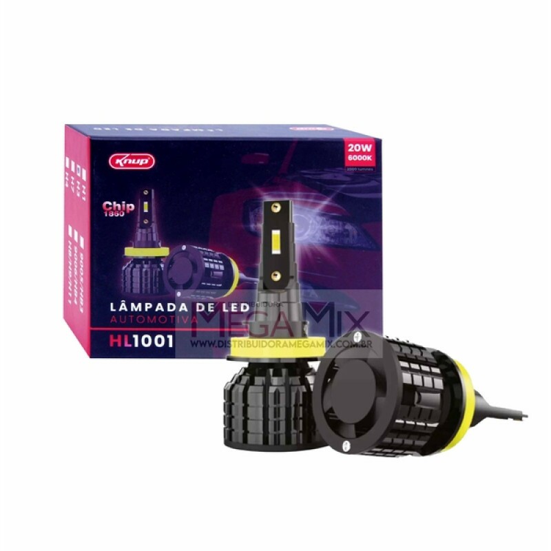 Lâmpada LED Automotiva H3 KP-HL1001 | Mega Mix