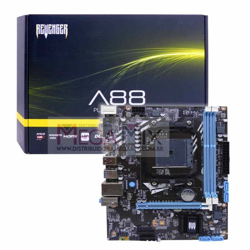 Placa Mãe A88 DDR3 G-A88 - Revenger | Mega Mix