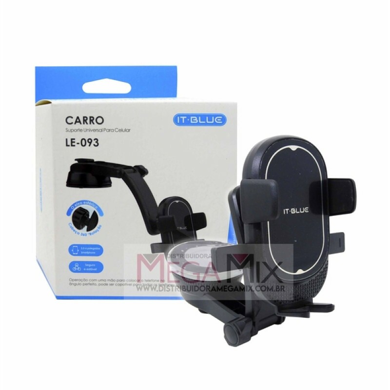 Suporte Veicular Celular LE-093 - It-Blue | Mega Mix