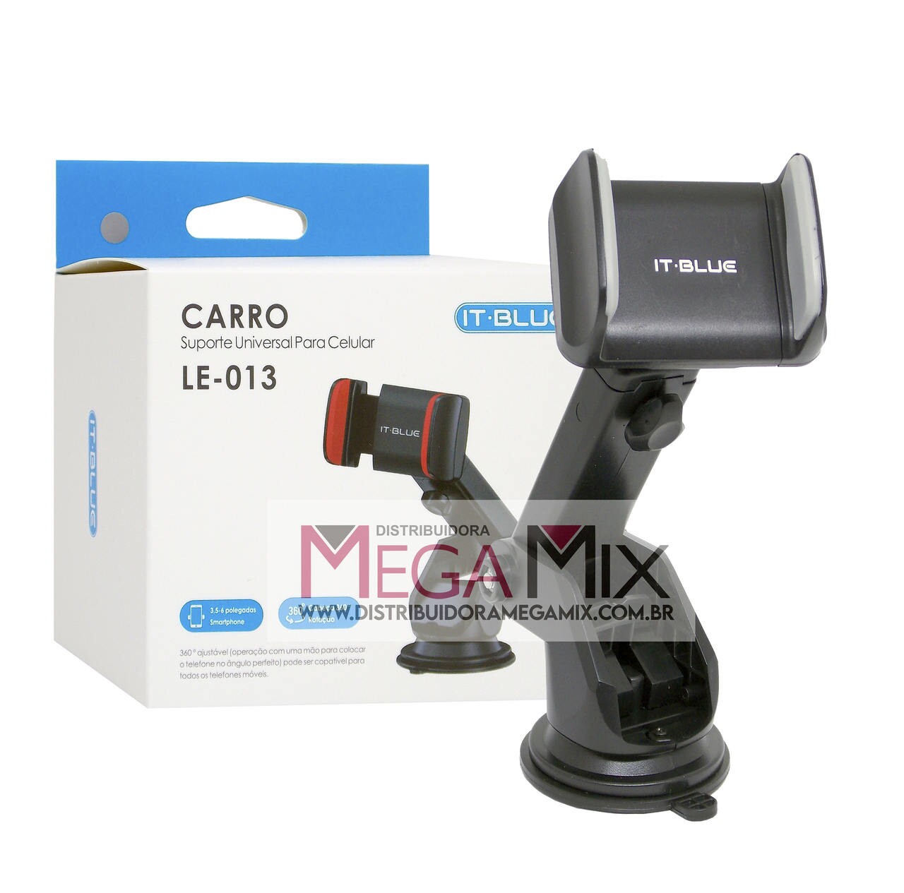 Suporte Veicular para Celular LE-013 - It-Blue | Mega Mix