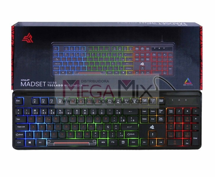 Teclado Gamer KP-TE130 - Knup | Mega Mix